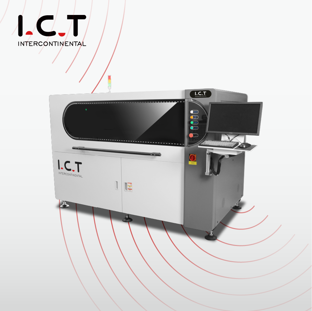 I.C.T-1500 | Long Board Fully Automatic LED PCB Stencil Printers from ...