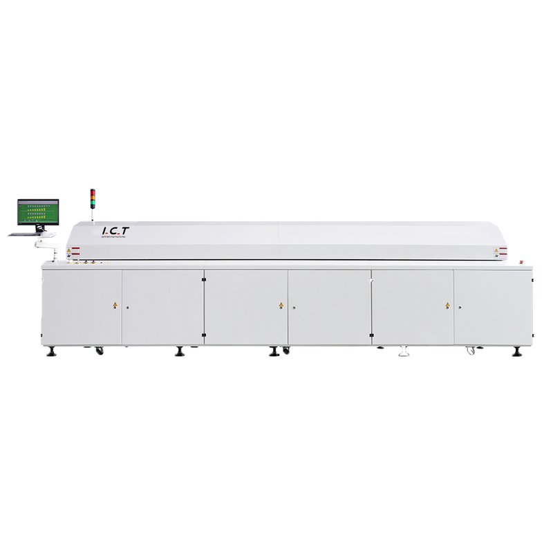 I.C.T | Top Quality 7 Level Reflow Soldering Oven PCB Oven Reflow ...