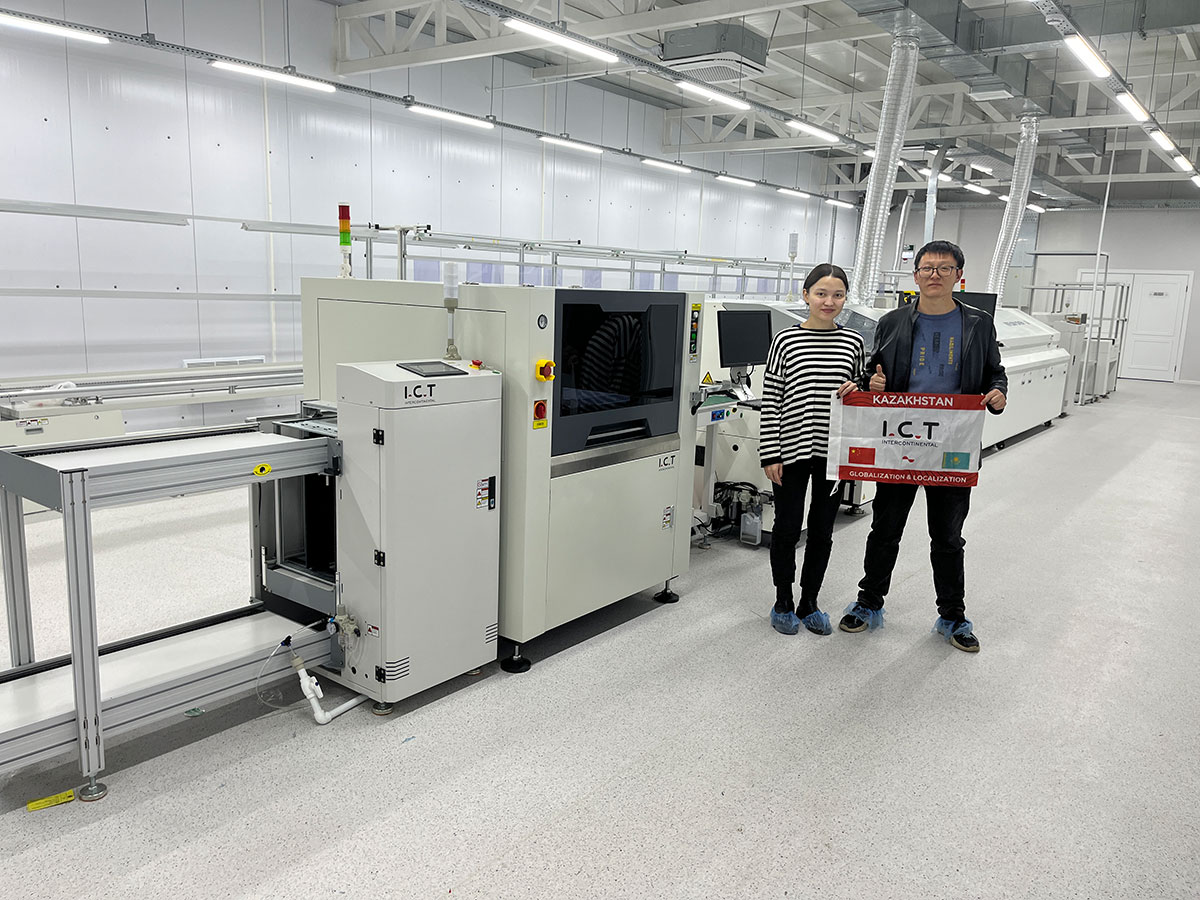 I.C.T | Cost-effective SMT PCB Assembly Production Line with High Speed ...