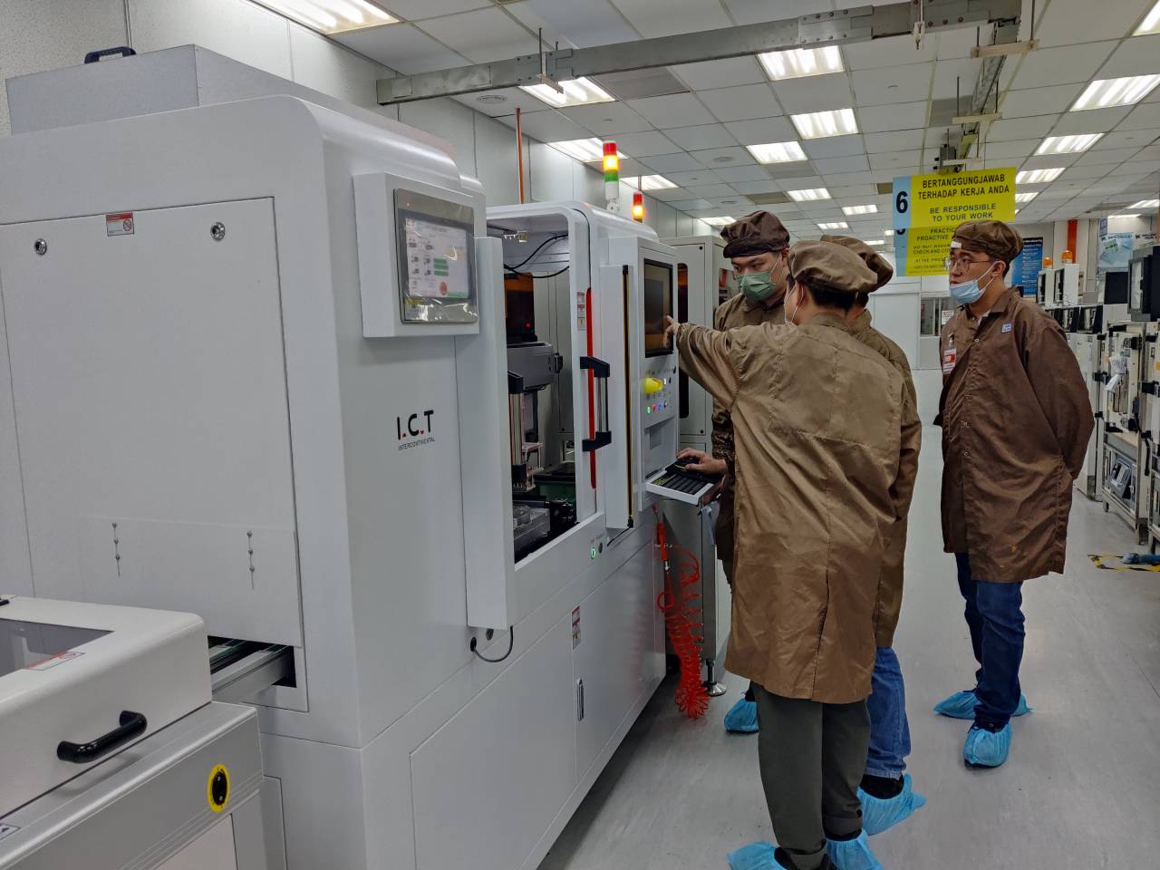 Successful Delivery of Semiconductor Production Line to Malaysian ...