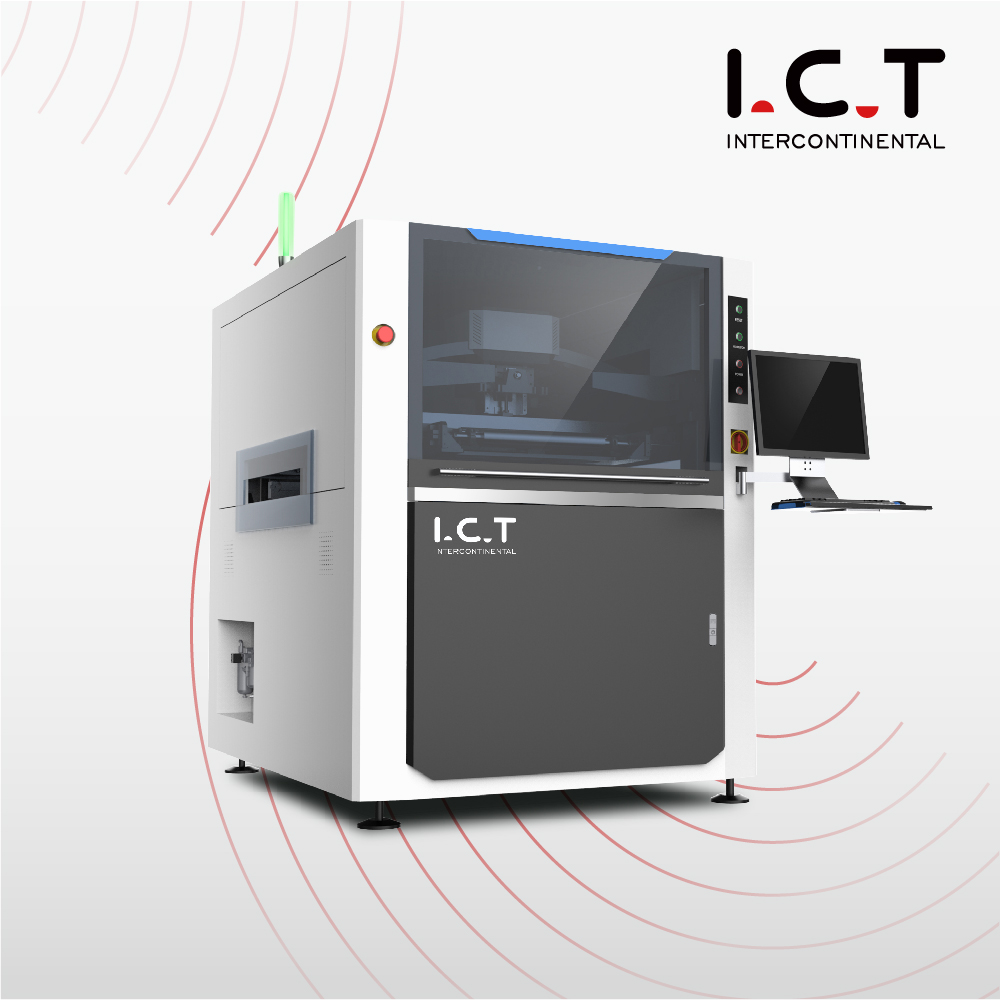 I.C.T | SMT Screen Printing Machine Full-auto PCB Stencil Printer | I.C ...